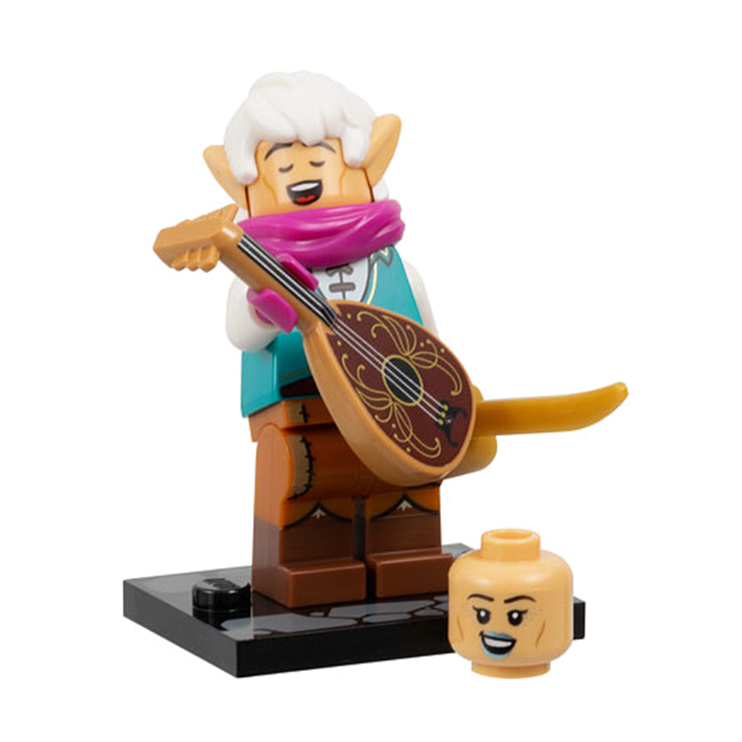 Elf Bard - Dungeons & Dragons - Bedrukjeblokje